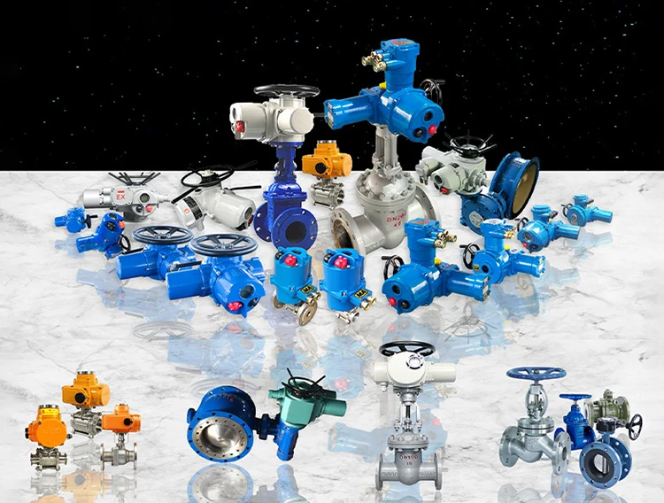 4 Inch Intelligent Multi Turn Motorized Regulating Gate Valve