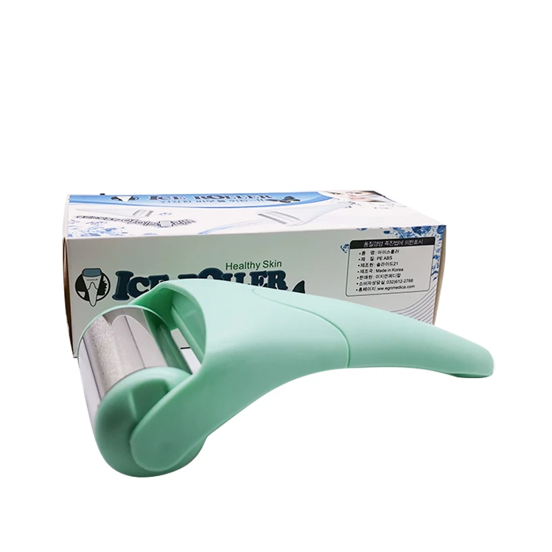 Dermaroller Facial Massager Cold Cool Therapy Ice Derma Roller For Skin ...