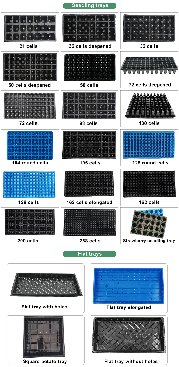 72 Cells Planting Seedling Tray Seed Starter Tray Starting Tray For ...