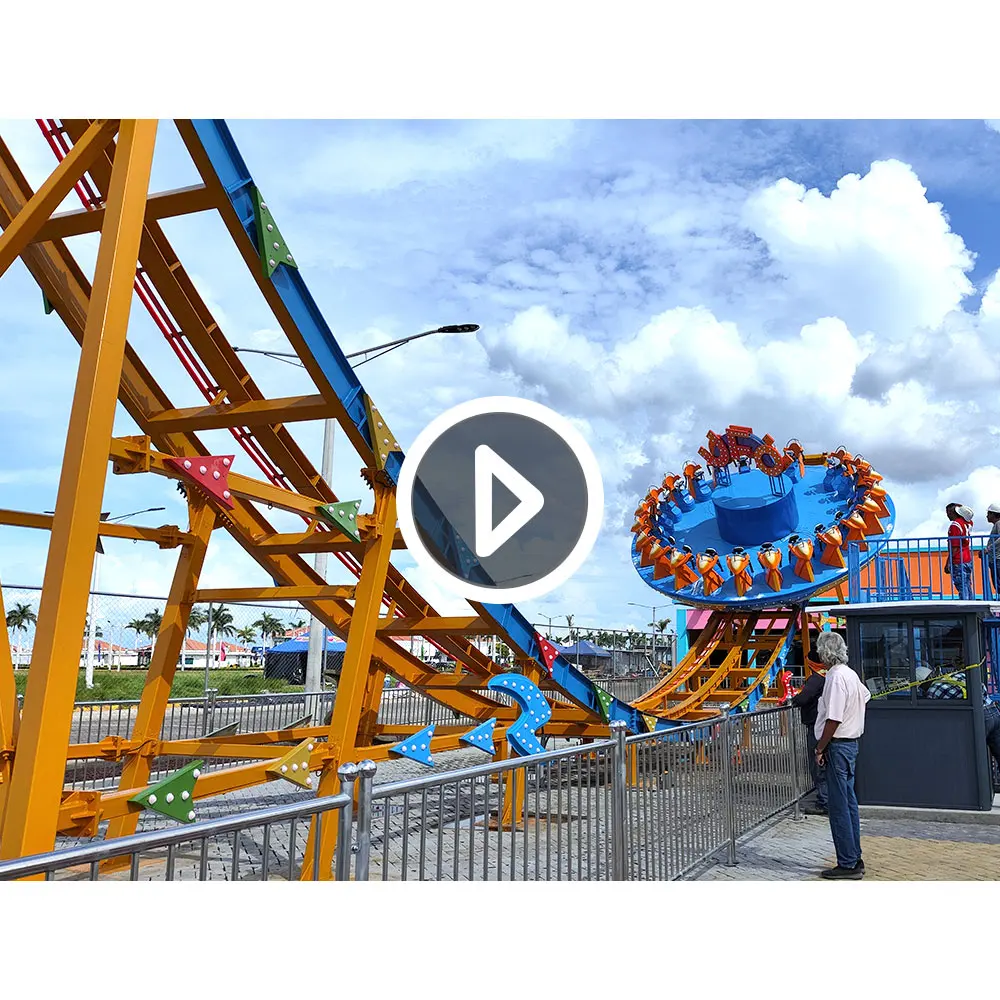2023 Amusement theme Park Rides Attractions Extreme Swing Flying UFO ...