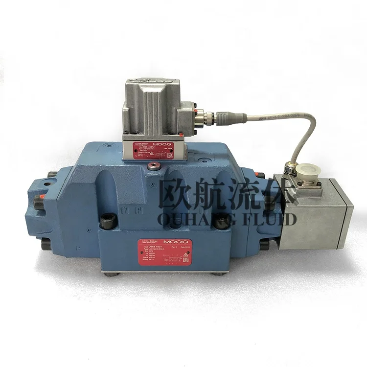Moog Servo Valve D663-4007 L03habd6vsx2-a Pilot D061-9412 - Buy Proportional Valve For Injection ...
