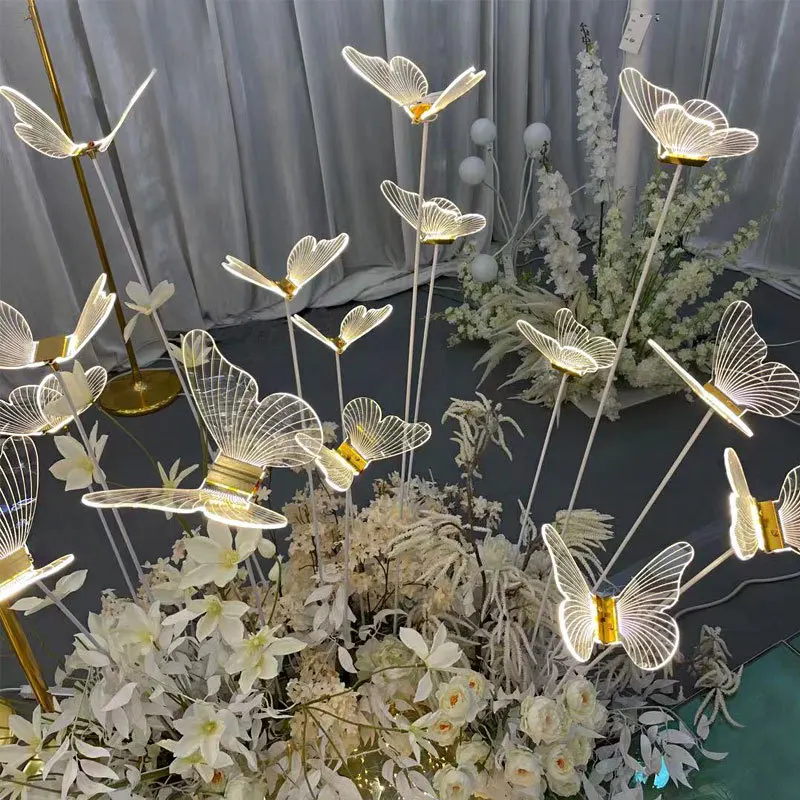 Mf-l432butterfly Led Light Event Wedding Decoration Party Outdoor ...