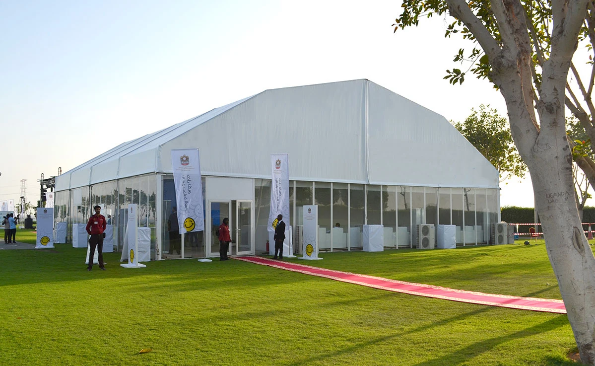 4M Height Prefabricated Canopy - Custom Polygon Tent