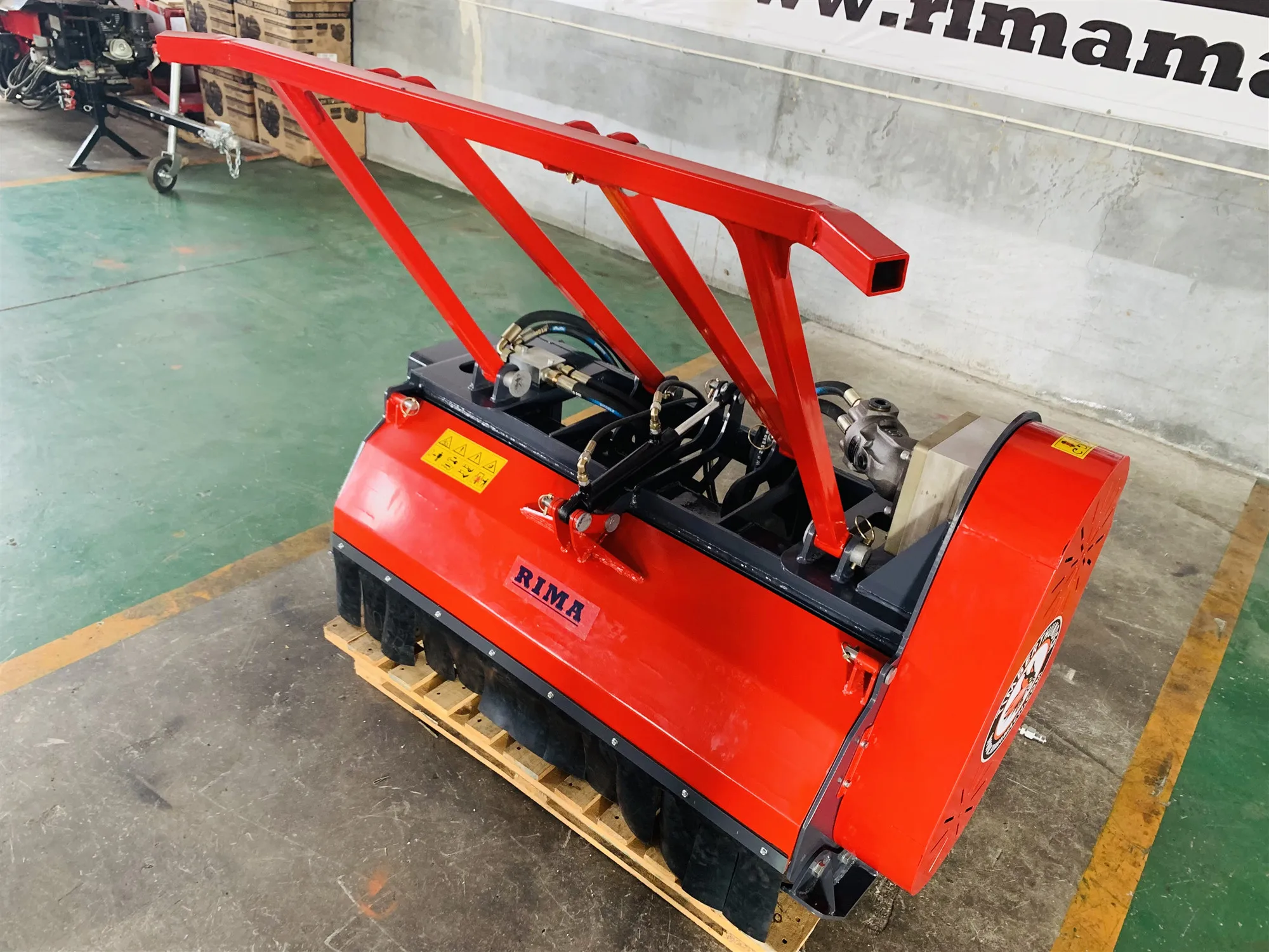 Mulcher Land Clearing Machine For Excavator And Skid Steer Loader - Buy ...