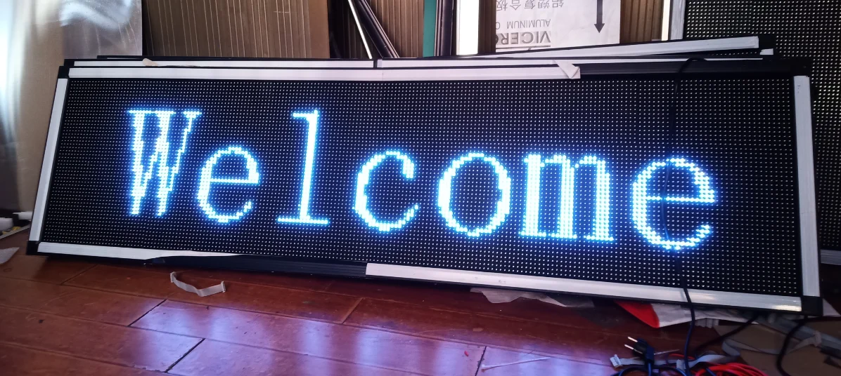 Programable Scrolling Led Moving Message Sign Full Color P10 Led ...