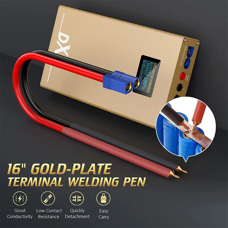 Dx10 Portable Spot Welder Led Adjustable Mini Battery Spot Welding ...