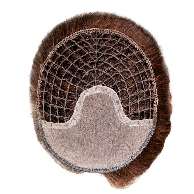 4x6 5x5 6x6 Fish Net Remy Hair Integration Topper Human Hair Toupee for ...