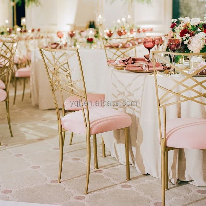 Chiavari Gold Wedding Chameleon Chair with Detachable Seat