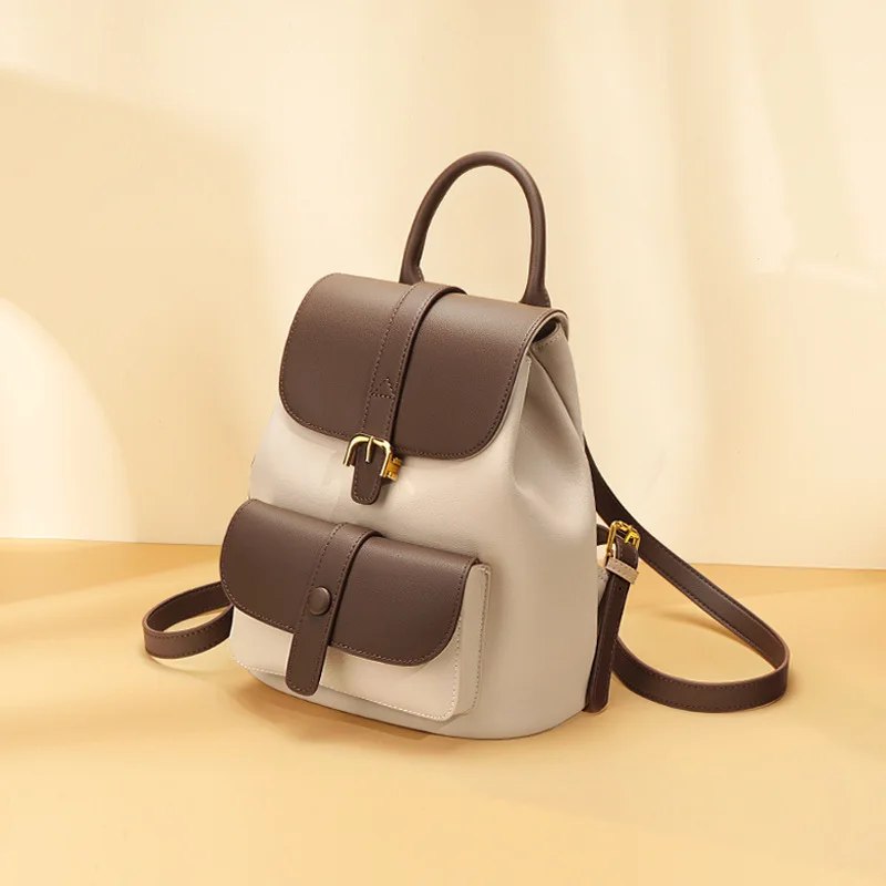 Wholesale Leather Stylish Luxury Backpacks For Women Multipurpose ...