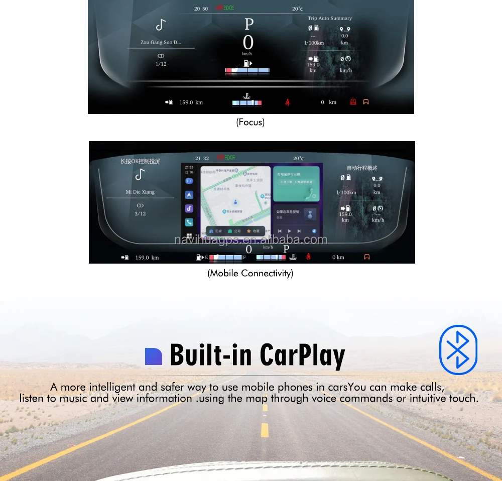 12.3 Inch Car Digital Cluster for Land Rover Discovery 4