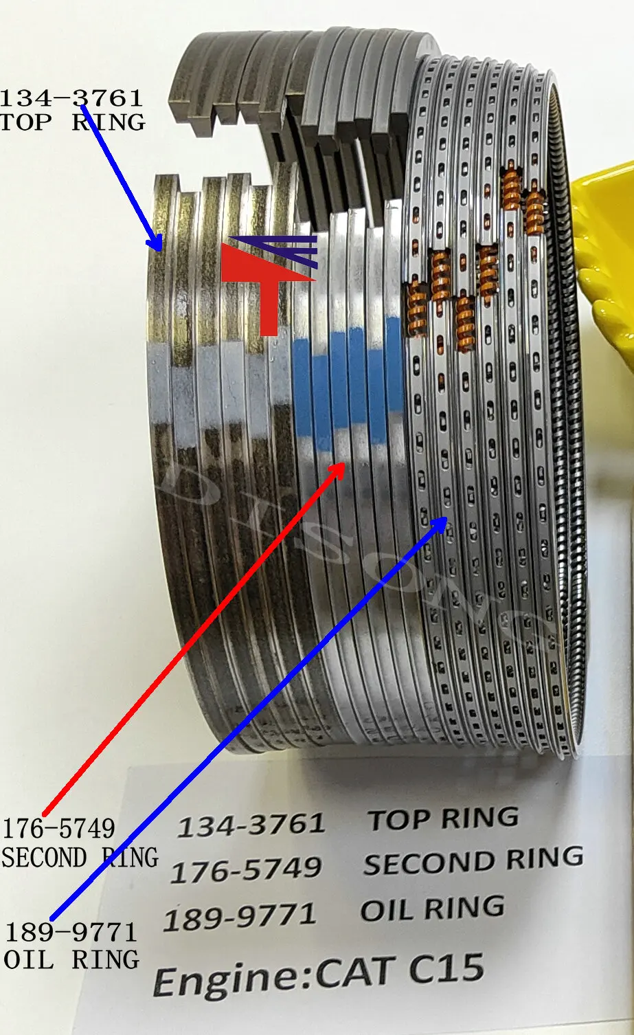 Diesel Engine Parts - Piston Ring 247-6130 for C15 Engine