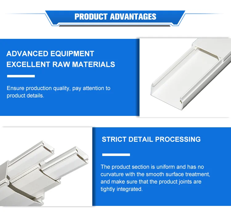 Durable Heat Resistant Cable Trunking - PVC Solutions