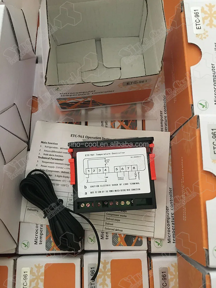 Digital Temperature Controller ETC-66 - Microcomputer Precision