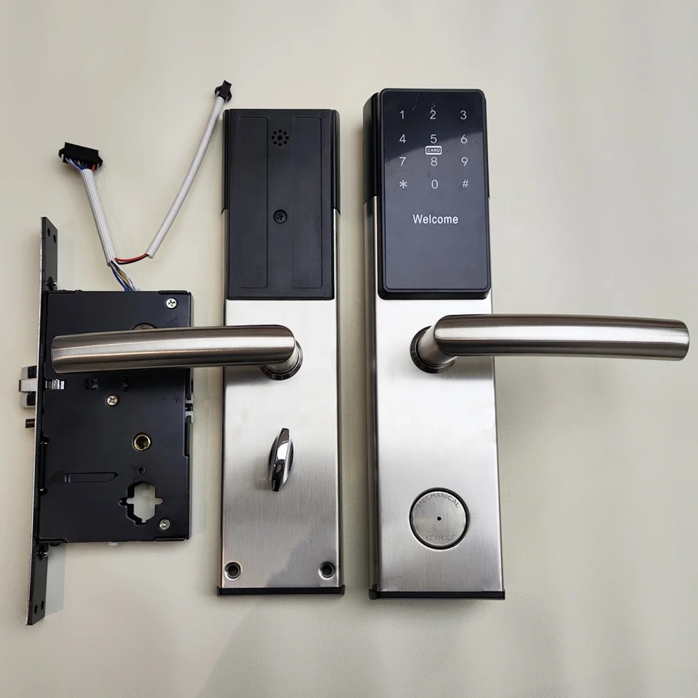Smart Hotel Manage System Door Lock Wifi Stainless Steel Airbnb Remote ...