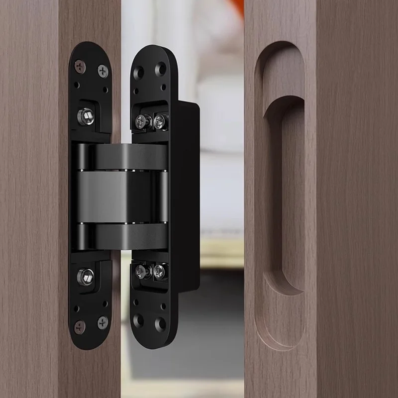150*25mm Concealed Hinge 3D Hidden Adjustable 180 Degree Door Hinge for ...