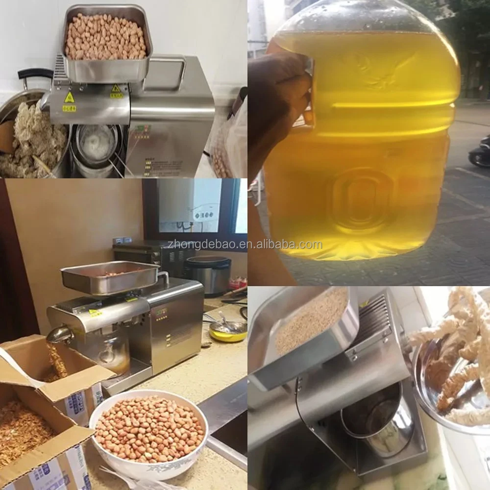 Efficient Small Cocoa Sesame Butter Extractor - 1 Year Warranty