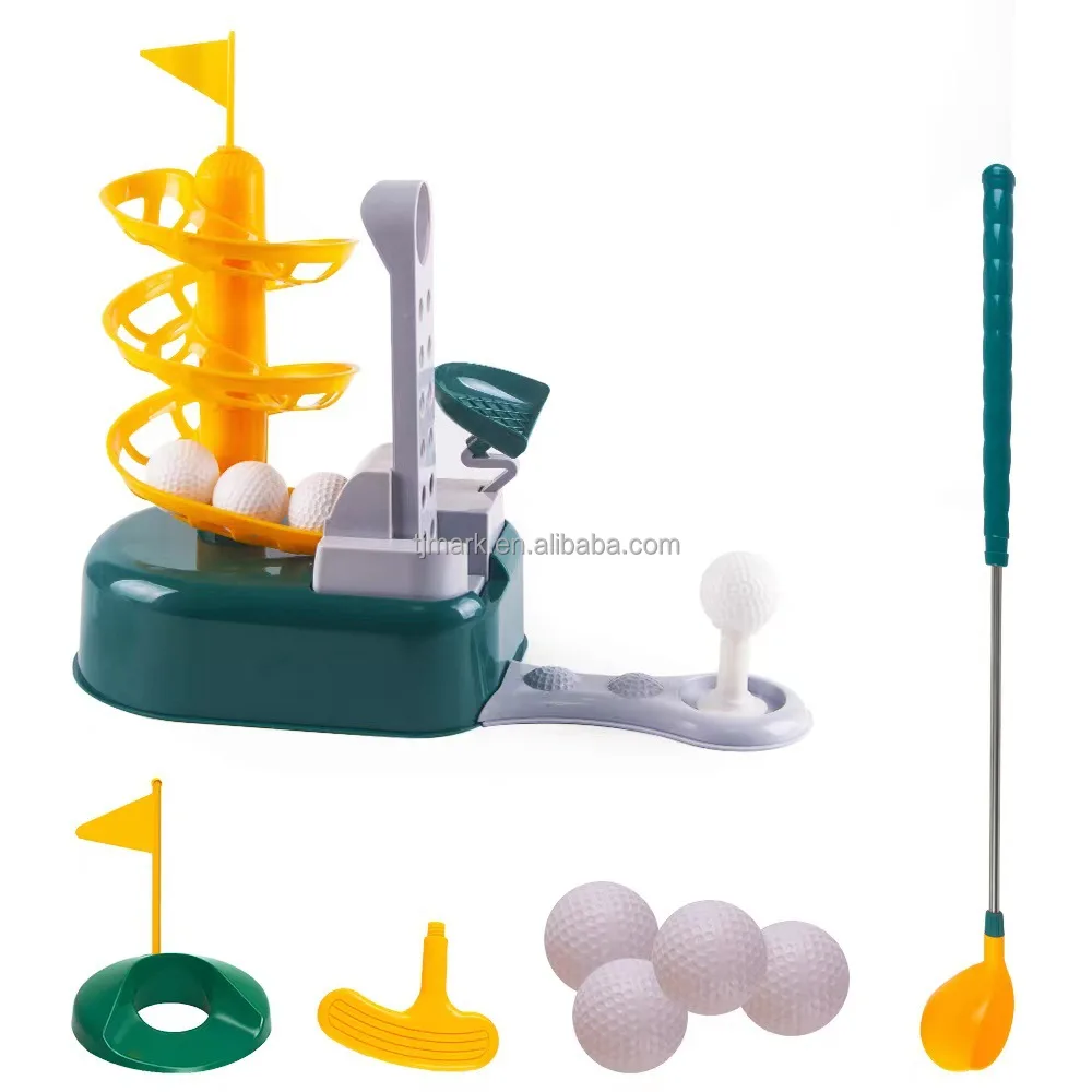 Outdoor Golf Shooter Machine Pack Kids Golf Set Golf Game For Kids ...