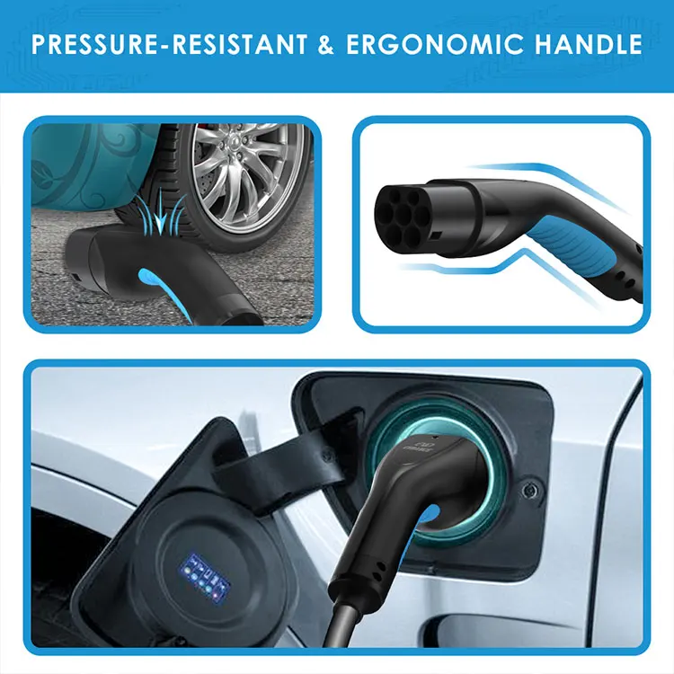 32a 22kw Type 2 To Type 2 Connector 3phase Iec 62196-2 Mode 3 Phase ...