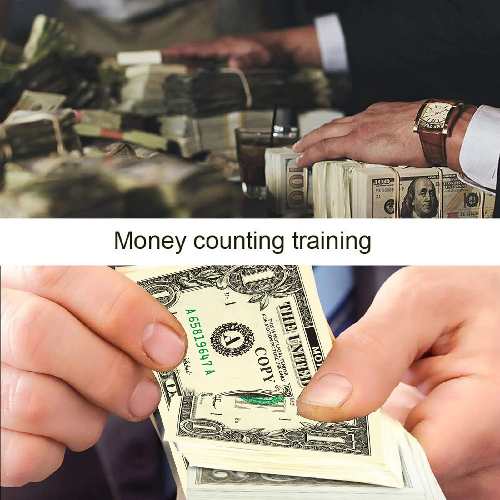 Fast Delivery Realistic Movie Video Paper Props Money Magic Show Props ...