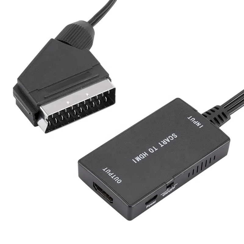 Alibaba.com: Xput 21Pin SCART to HDMI adapter cable supports 720P and ...