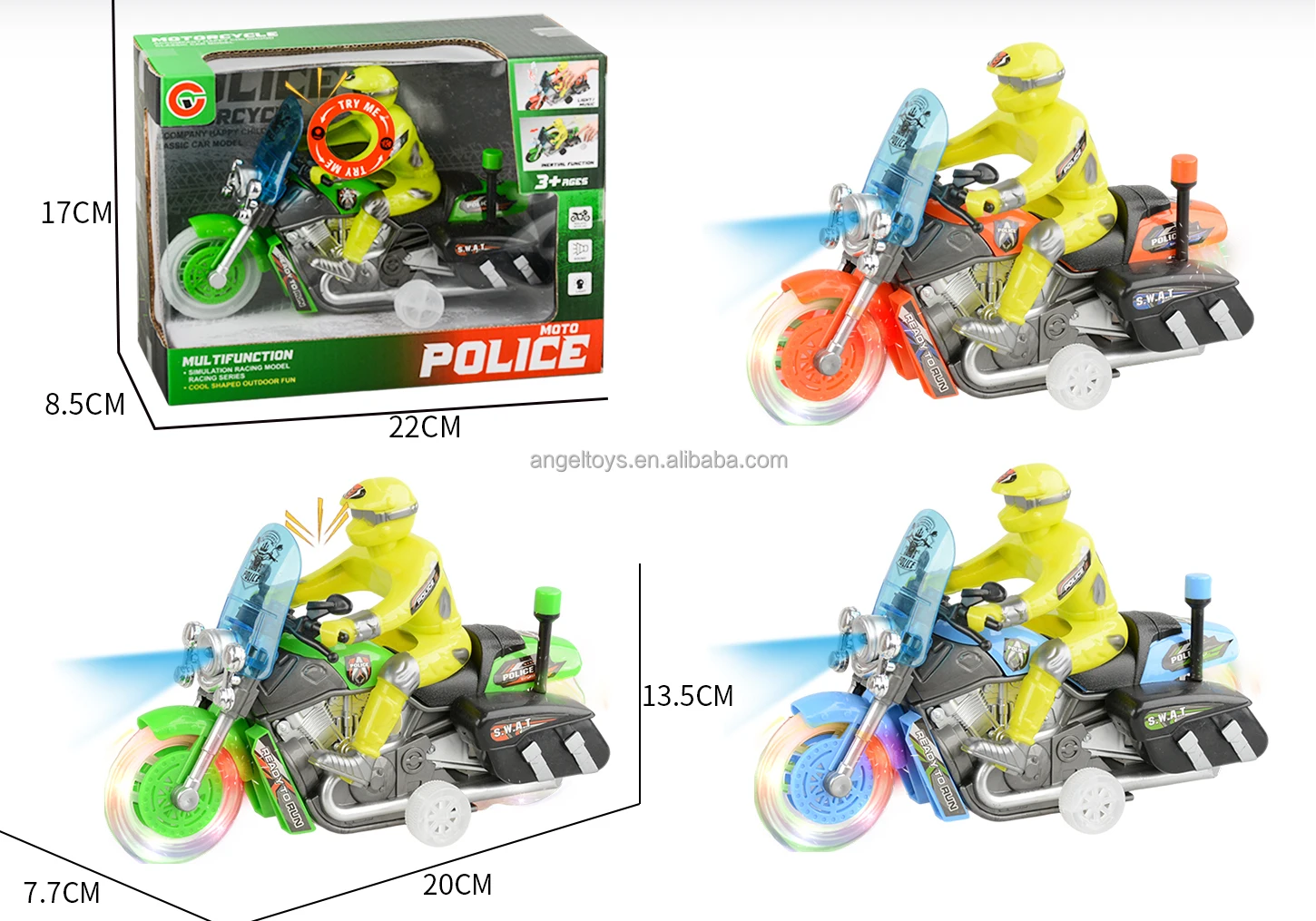 Friction Toys Vehicle Friction Motorcycle With Light And Sound For Sale ...