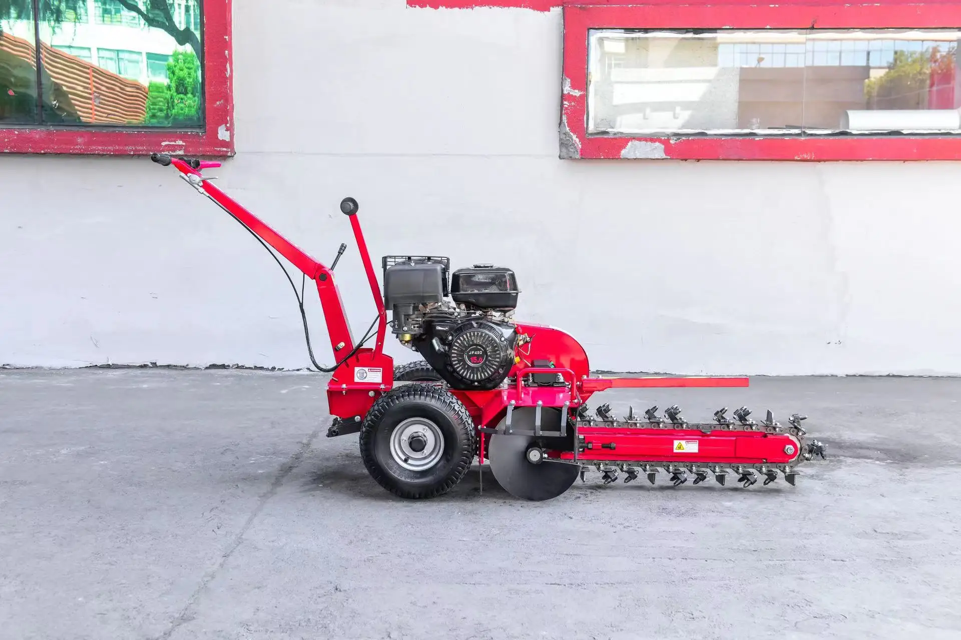 Self-propelled Trenching Machine - High Productivity Tractor Trencher