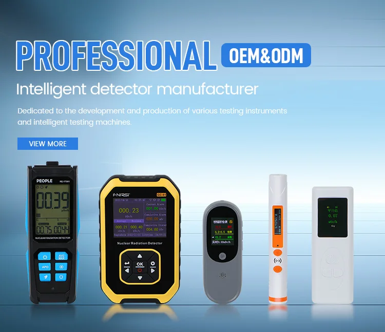 Hfs-p3 Electronic Measuring Instrument Geiger Counter Radiometer B-ray ...