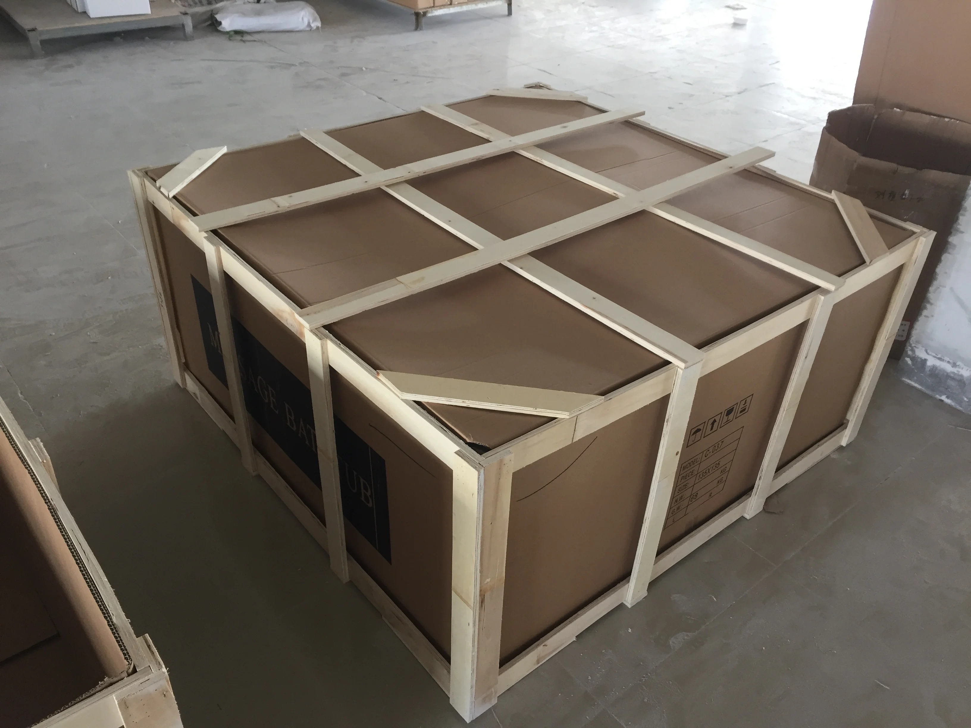 New Hot Indoor Triangle Whirlpool Massage Spa Bath Tubs Bathtubs With ...