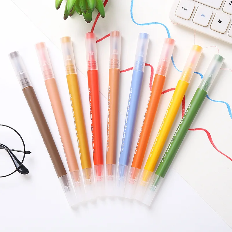 Wholesale School Office Art Drawing Dual Tip 12 Watercolour Brush ...