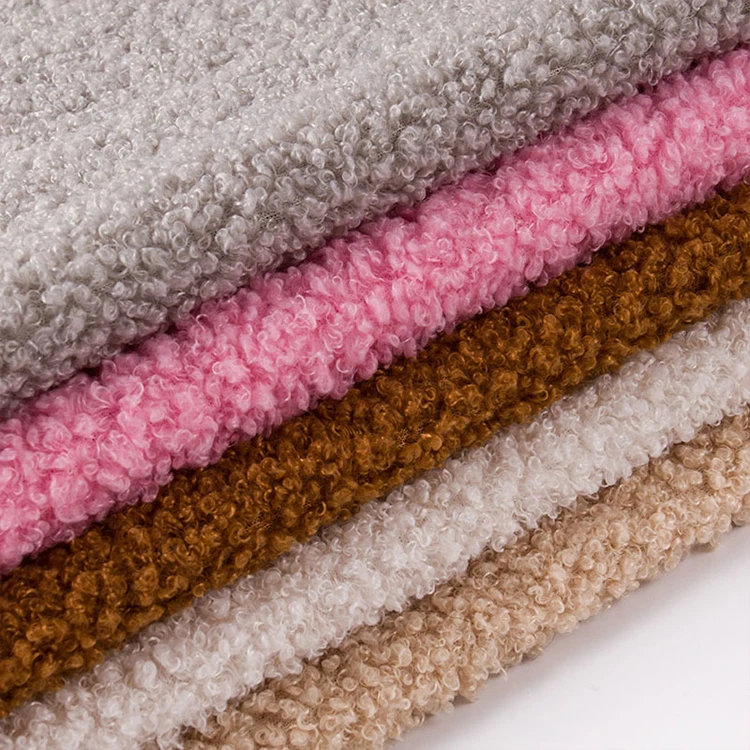 Wholesale New Style 100 Polyester Teddy Fleece Fabric Free Sample Super ...
