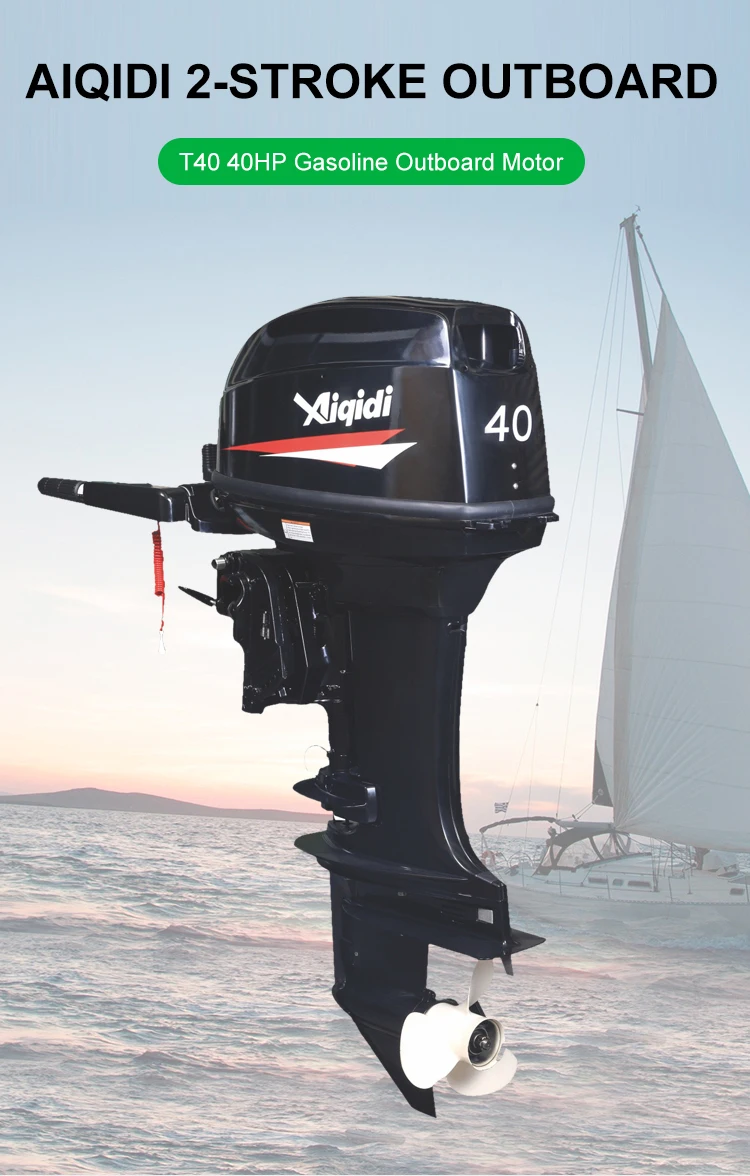 Outboard Motor 40hp 2 Stroke Aiqidi Rear/forward Control With Ce ...