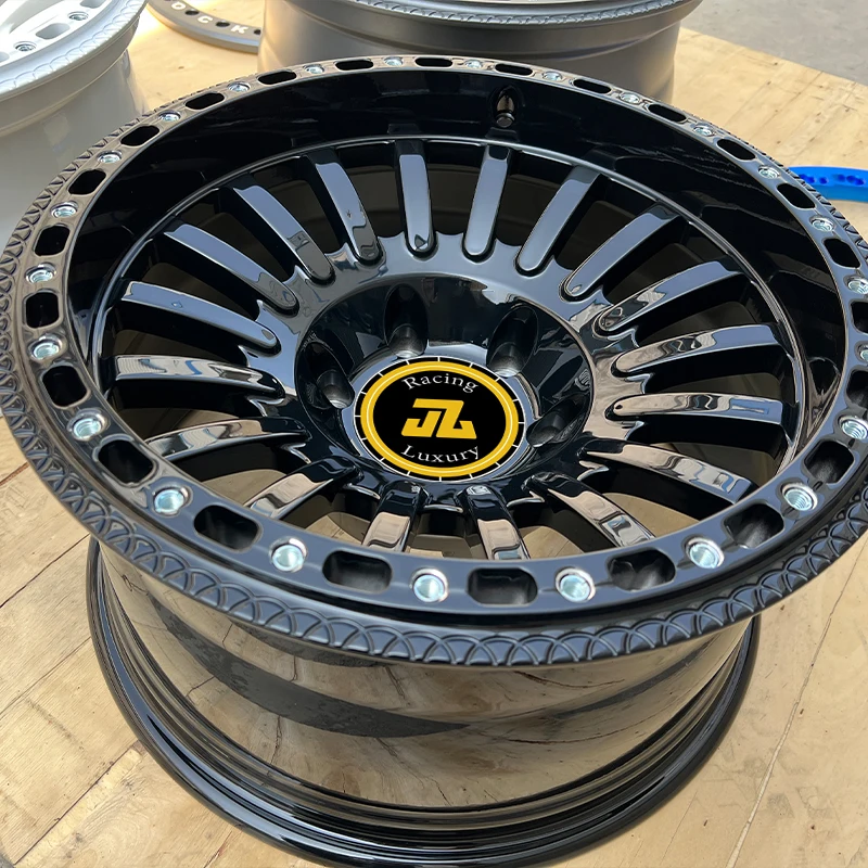 Jiangzao 5x139.7 6x139.7 Beadlock Multi Spoke 4x4 5x5 15 16 17 18 19 20 ...