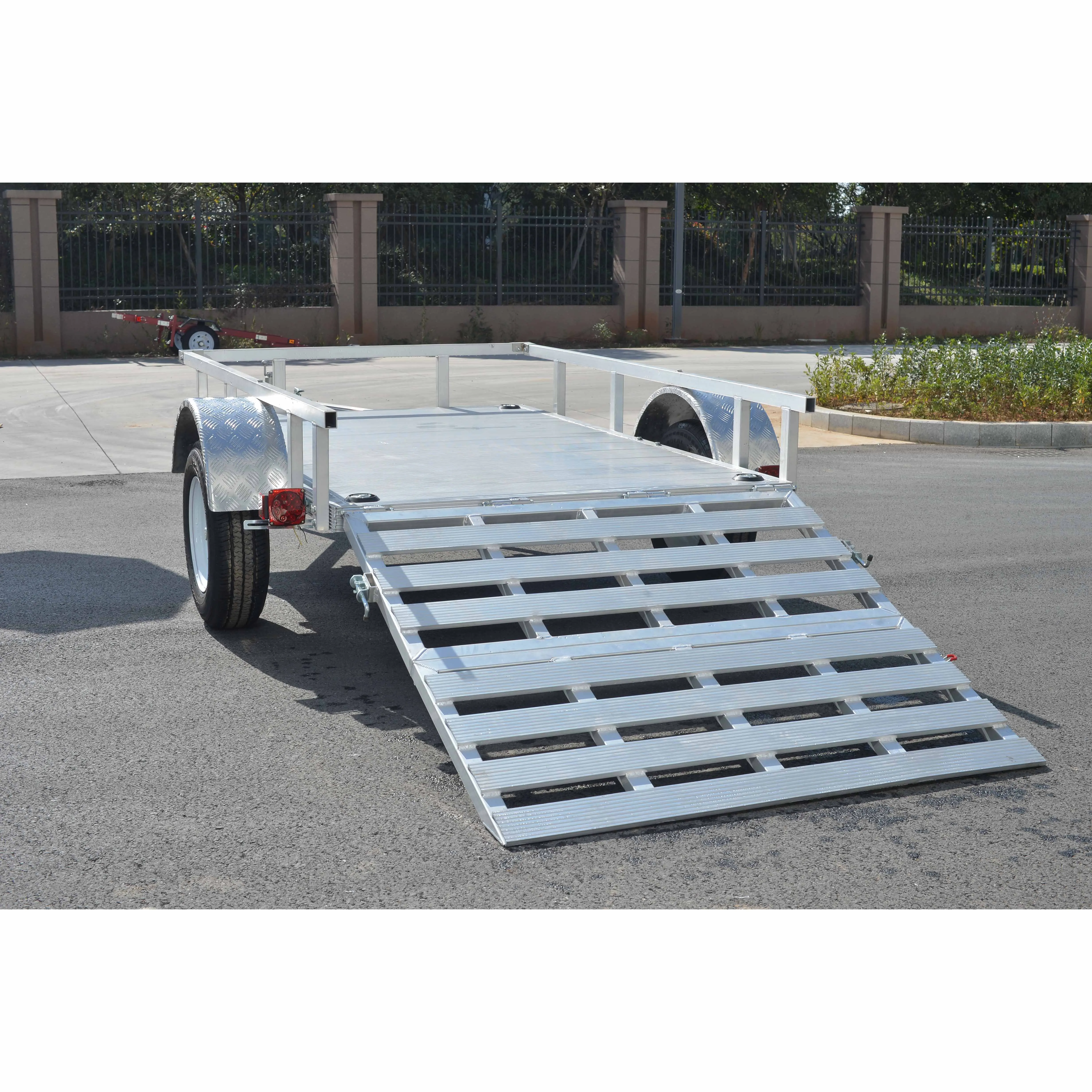 60x120 82x144 Single Axle Aluminum Atv Utility Trailer - Buy Aluminum ...