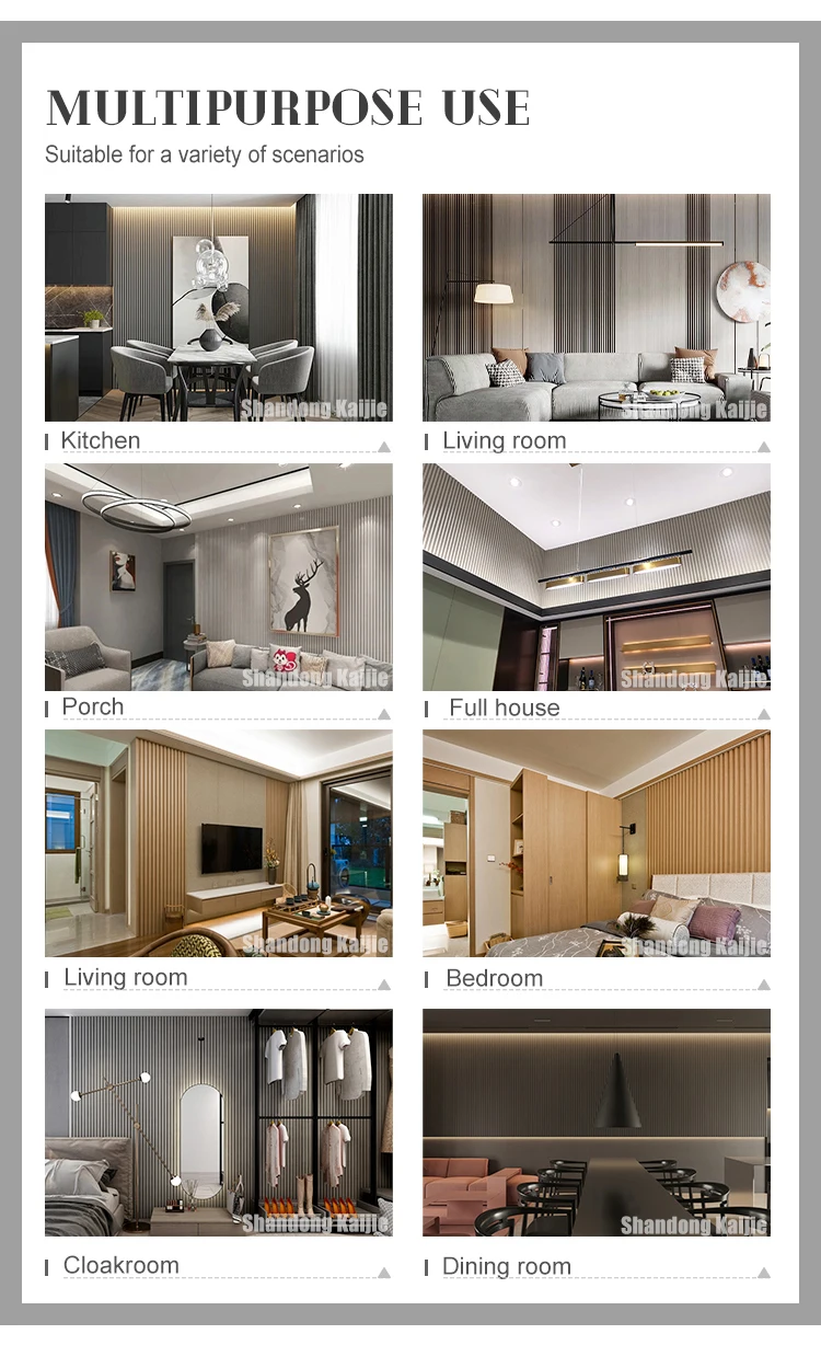 Interior Ceiling Decor Line Wall Panel Moulding Line Wpc Edge Corner ...