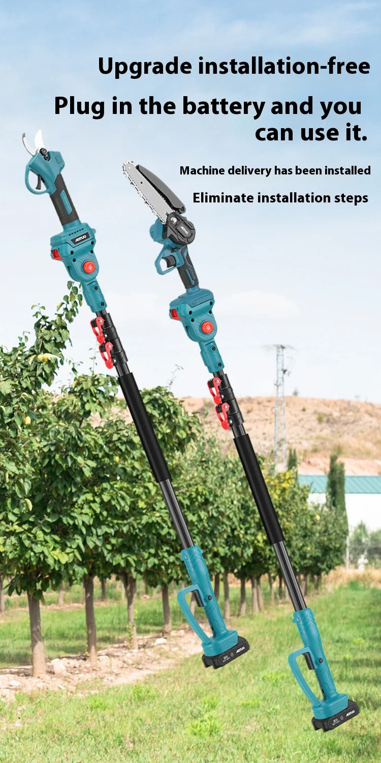 Lithium Battery-Powered Pruning Saw Kit for DIY Gardeners