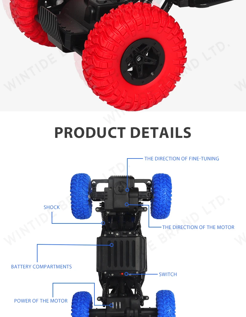 Hot Sale 4x4 Remote Control Car 1/12 Rc Diecast off Road Trucks Stunt ...