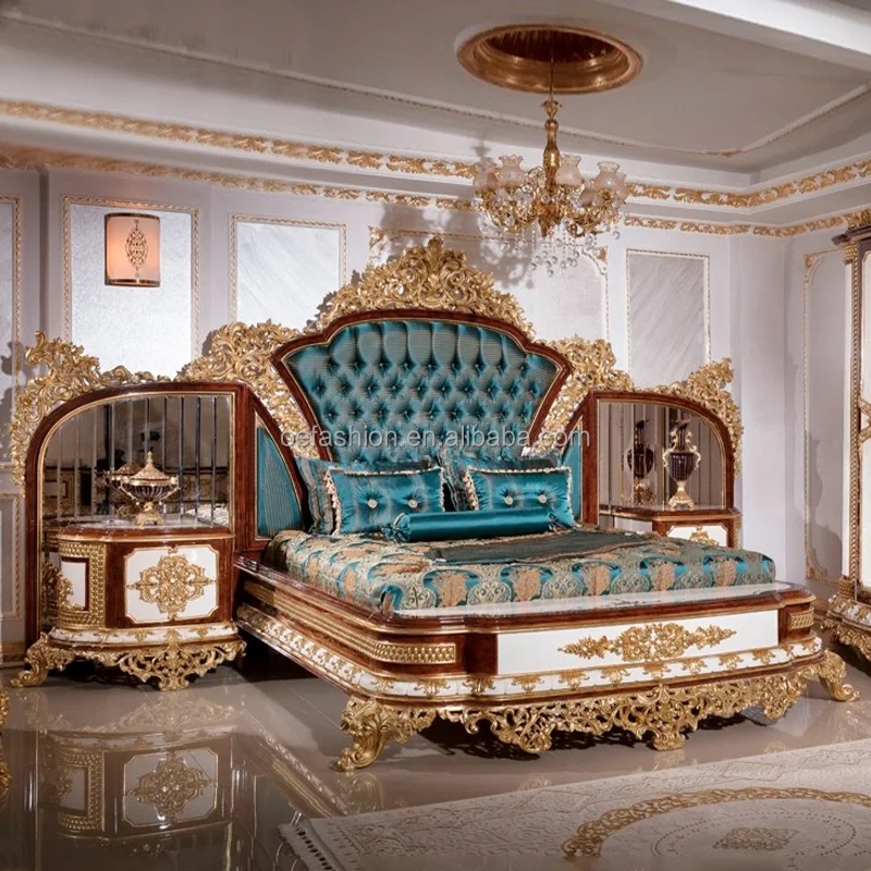 OE-FASHION Custom Luxury Bed - Solid Wood California King