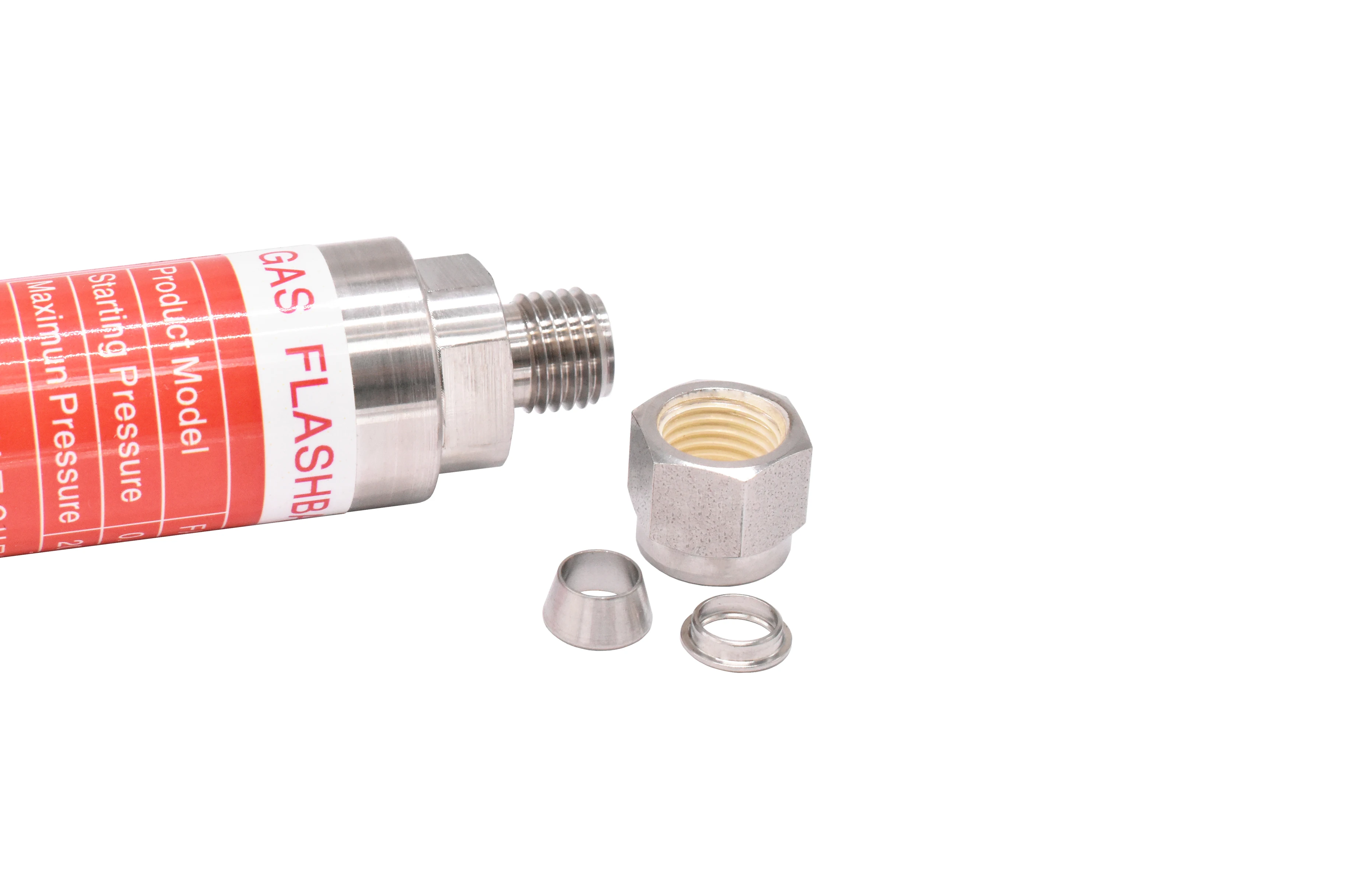 Stainless Steel Gas Flashback Arrestor Ferrule Type High Pressure ...