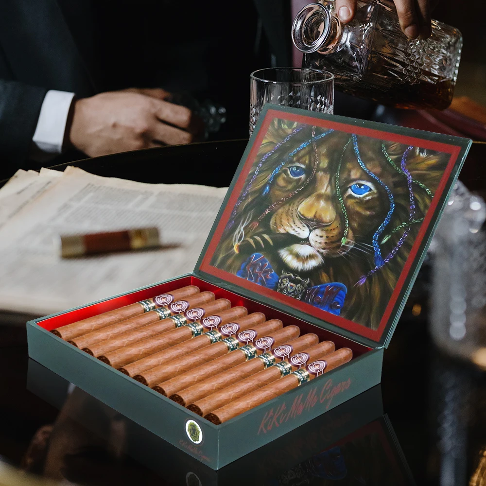 Custom Printed Cigar Cabinet Humidor Display Case Mdf Gift Wooden Box ...