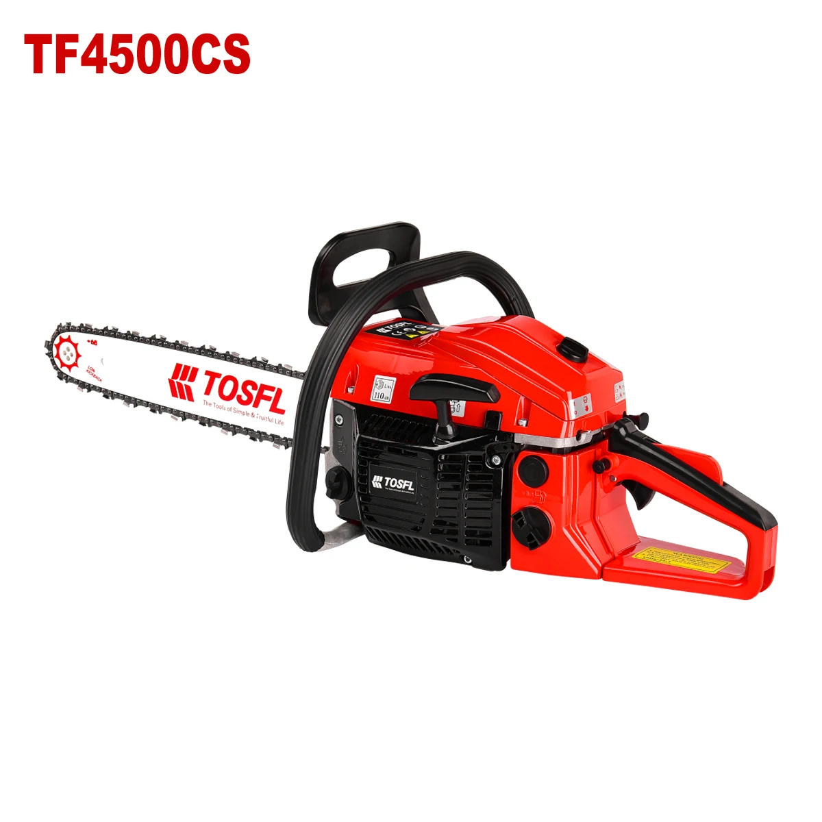 Long Life Petrol Gas Wood Cutting Machine Hand Manual Garden Field Steel Power Tools CS4500 5200 5800 Gasoline Chain Saw
