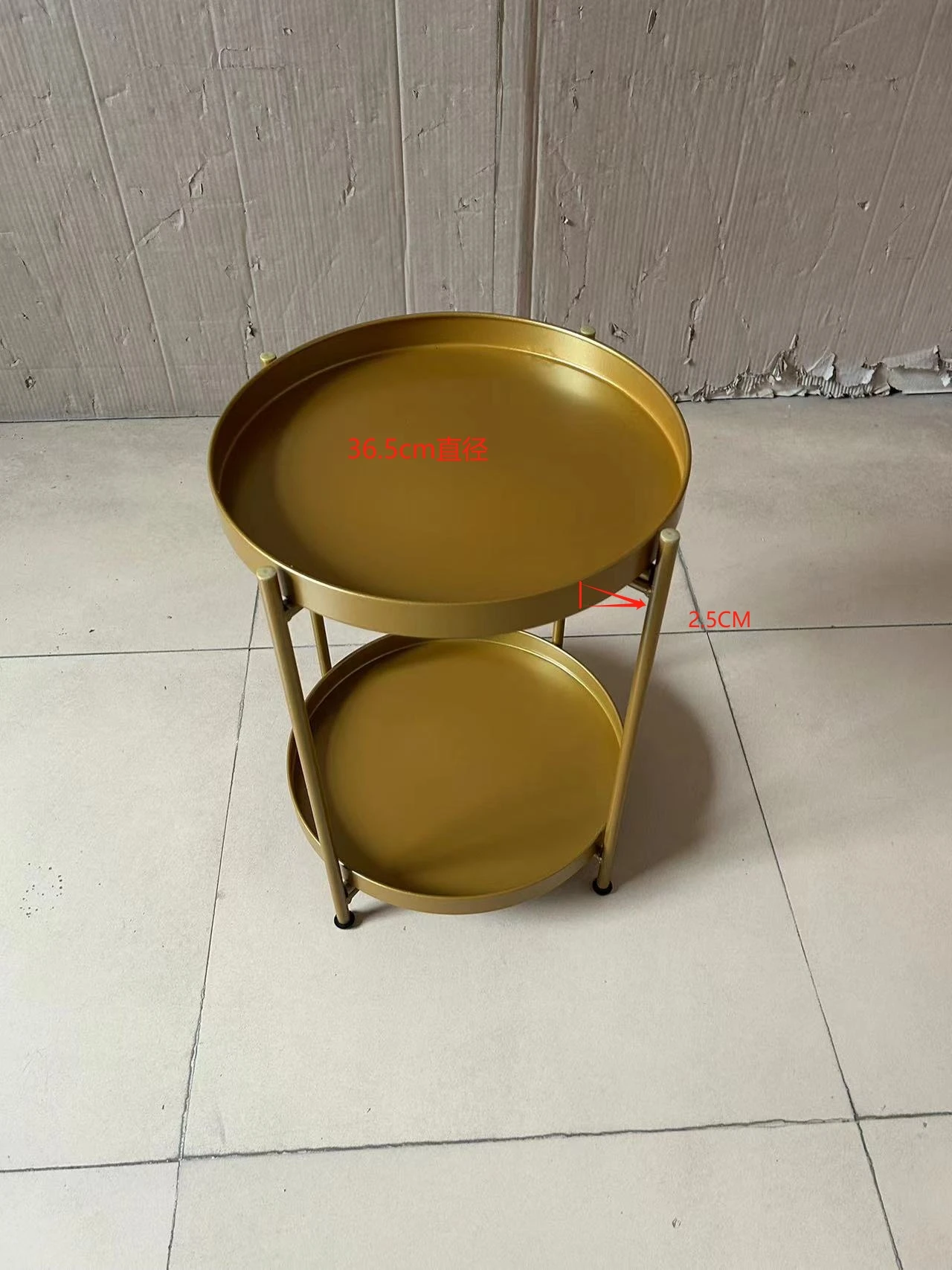 Free Sample Set Metal Folding Tea Table Ultra Modern Folding Legs ...