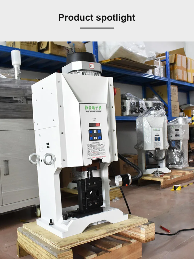 Semi-Auto 8T Electrical Terminal Crimping Machine One Machine for ...