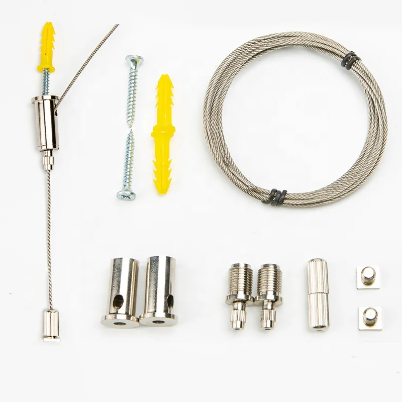 Custom Safety Wire Rope Lighting Flexible Ceiling Suspension Hanging ...