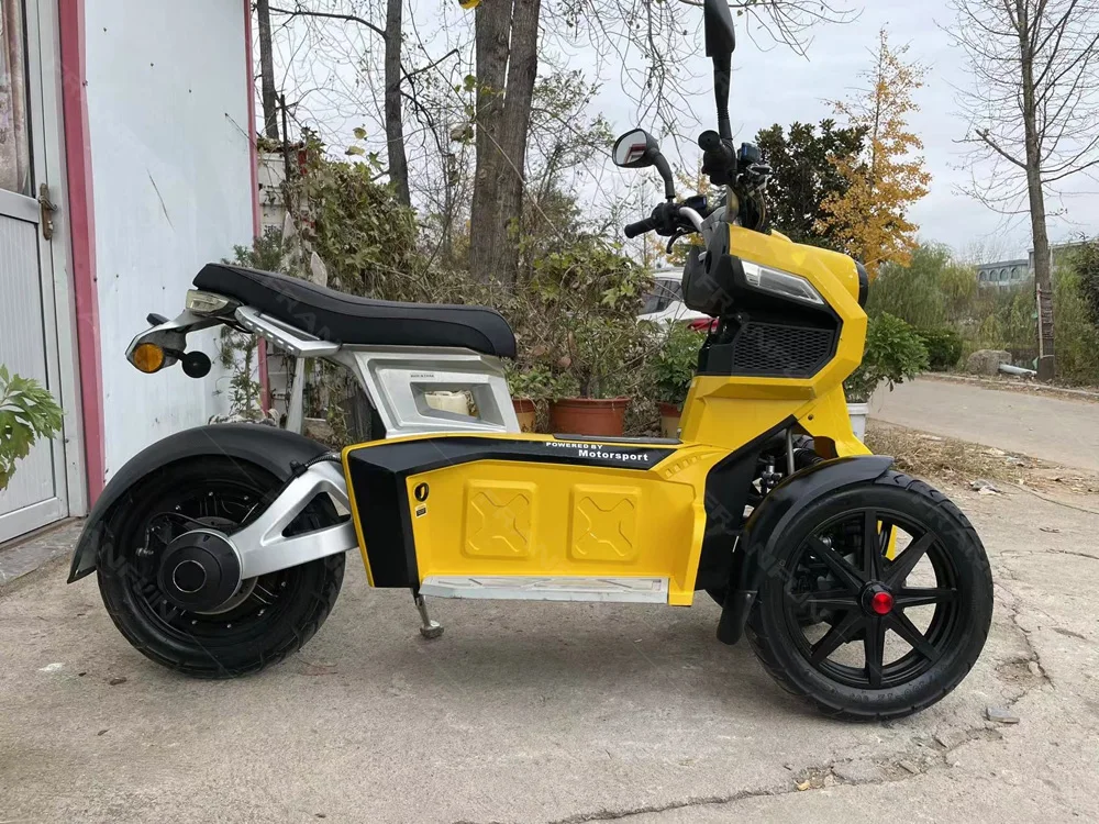 70KM/H Fast Speed 3000W Three Wheel Motor Vehicle Motorcycle