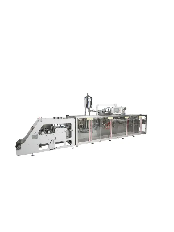 Horizontal Duplex Standard Doypack Packing Machine Double Output ...