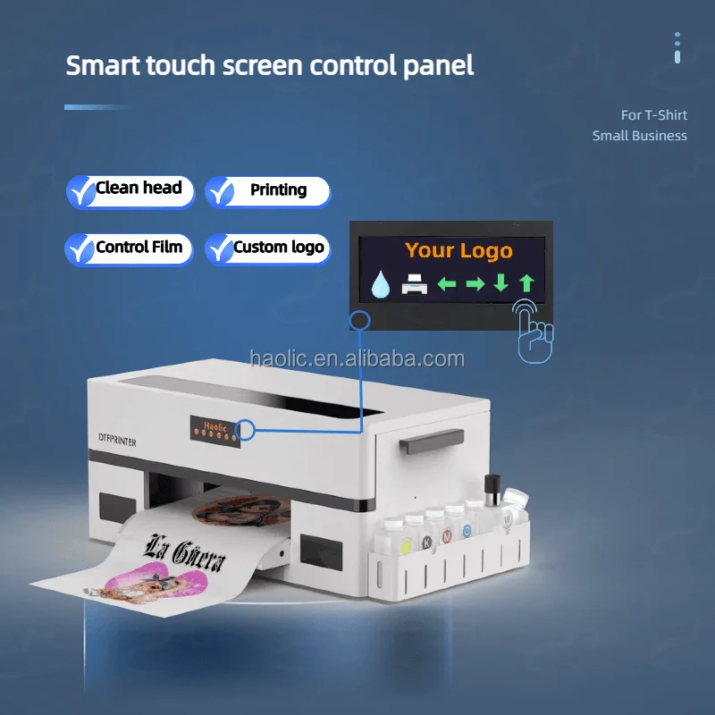 Haolic DTF Printer A3 30cm Roll for Textile Heat Transfer - Full ...