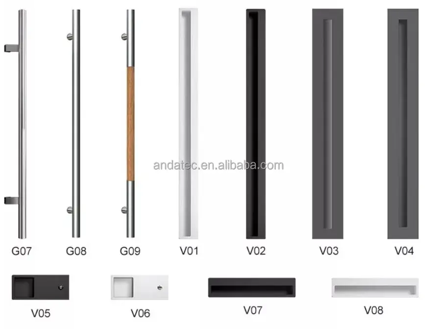 Extra Large Modern Exterior Solid Wooden Front Entrance Pivot Entry ...