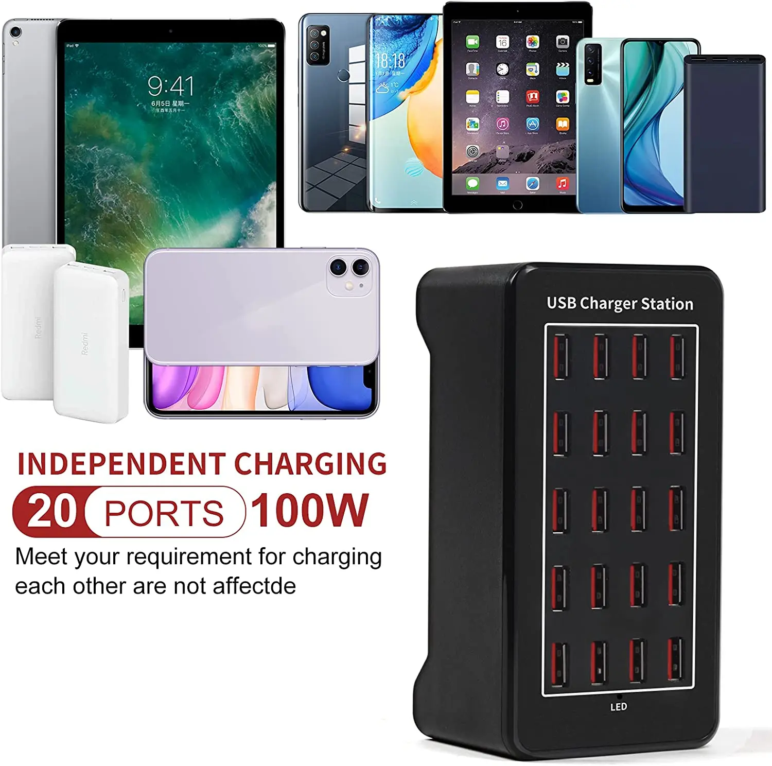 150W High Power Snelle Levering Hoge Kwaliteit 10 15 20 25 30 Poorten ...