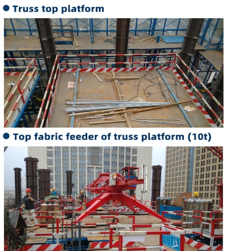Hydraulic Climbing Formwork System For Elevator Shaft Construction/high ...