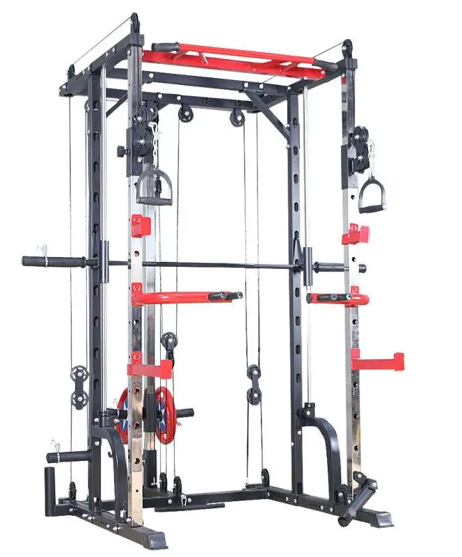 Smith Machine Multifunctional Training Equipment for Home Gym